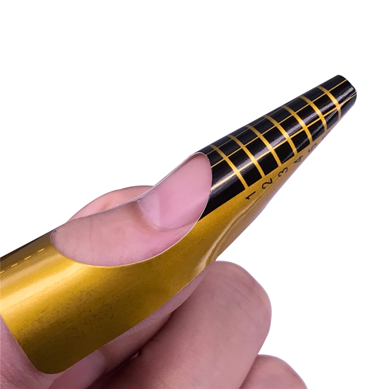 Sones 100 Adet/paket Profesyonel Fransız Tırnak Formu İpuçları Tırnak ...