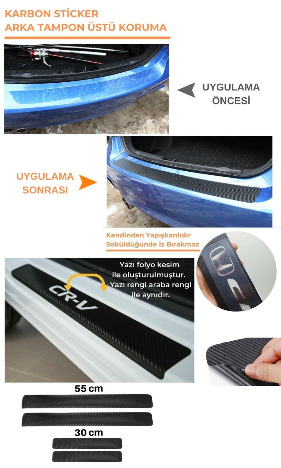 Opel Astra H Hb Bagaj Ve Kapı Eşiği Karbon Sticker Set Fiyatları ve ...