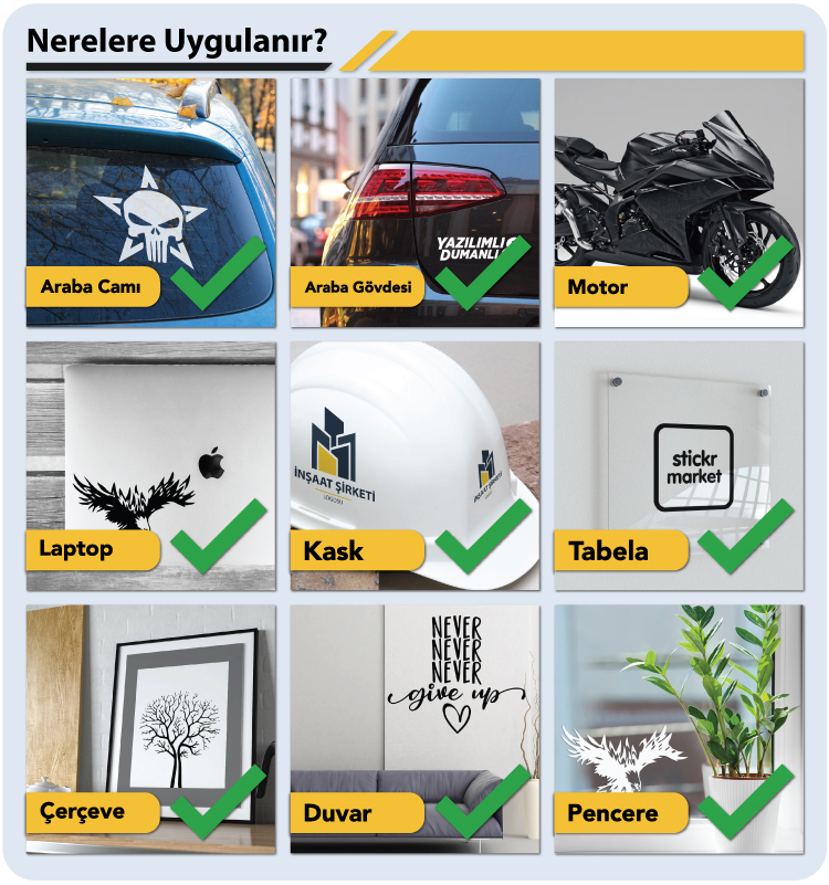 Opel Basık Araba | Araba Laptop Duvar Folyo Sticker Beyaz-10 X 5 ...