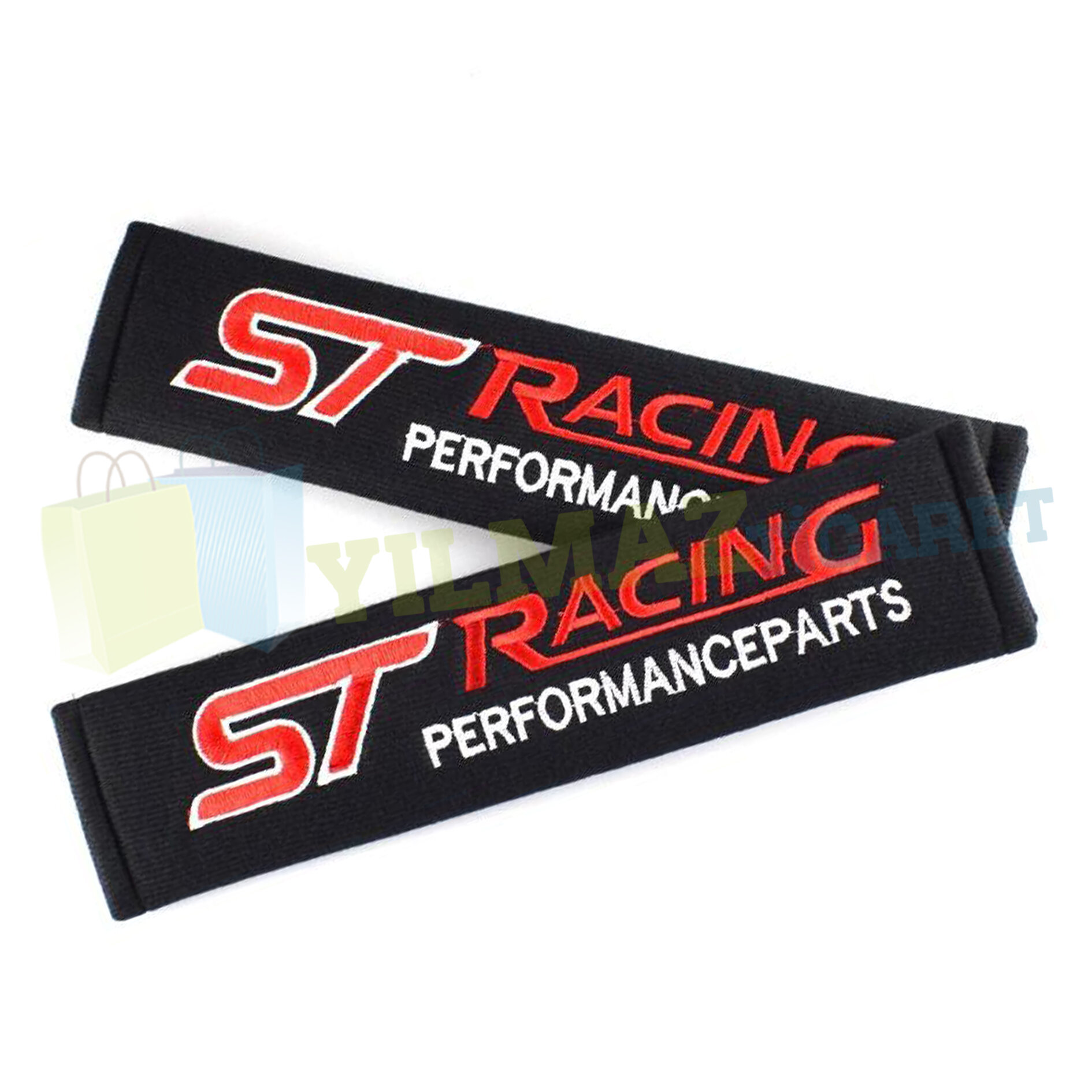 Ford St Racing Logo Nakışlı Emniyet Kemer Pedi 2 Ad Yüksek Kalite ...