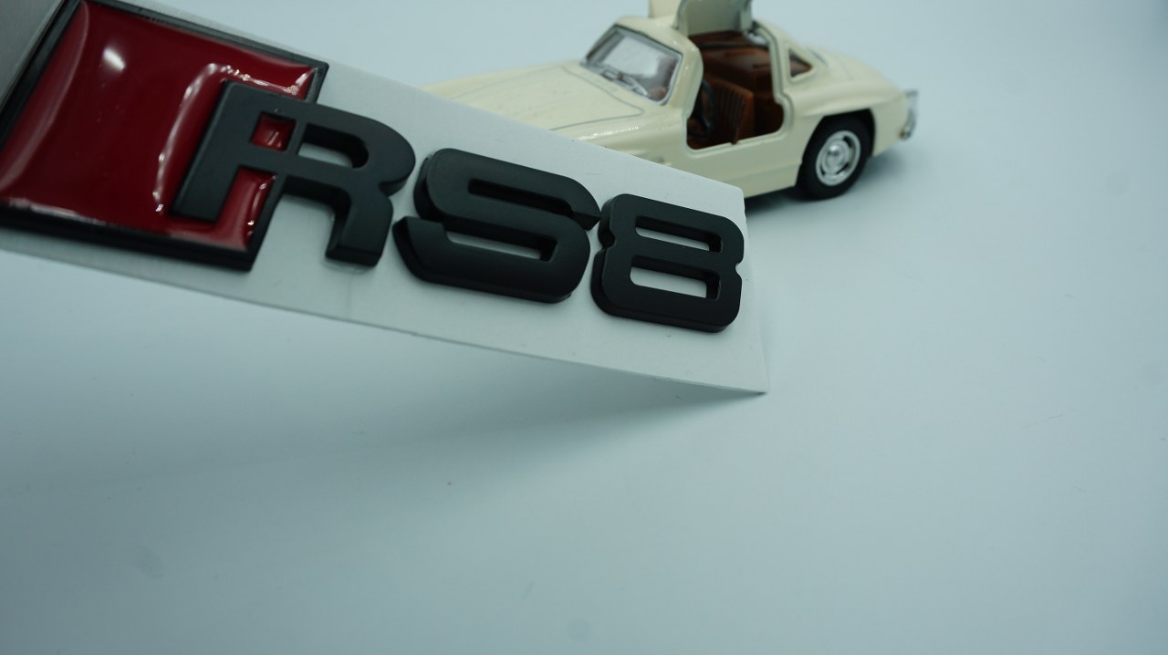Audi Rs8 Bagaj Siyah Metal Yazı Logo Amblem Fiyatları ve Özellikleri