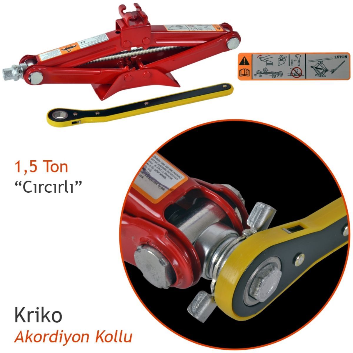 Oto Kriko Araç Kriko Cırcırlı Araç Kaldırma Krikosu Fiyatları ve ...