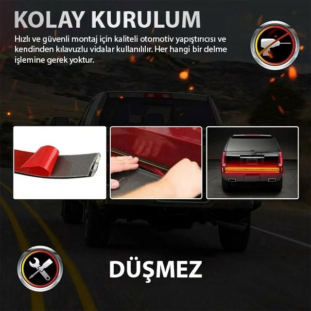 Araç Pick Up Off Road 4x4 Ok Yönlü Bagaj Altı Sinyal Ledi 120cm ...