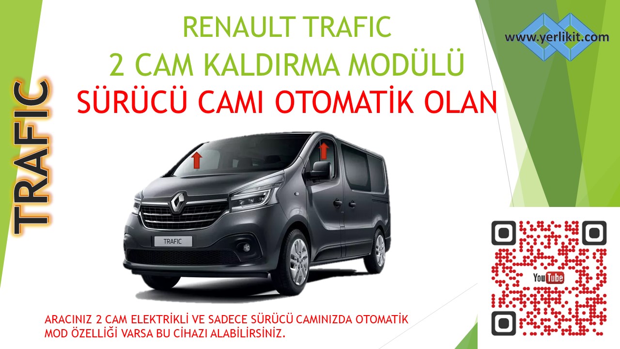 Renault Trafic 2 Li Cam Modülü Sürücü Camı Otomatik Olan Fiyatları ve ...