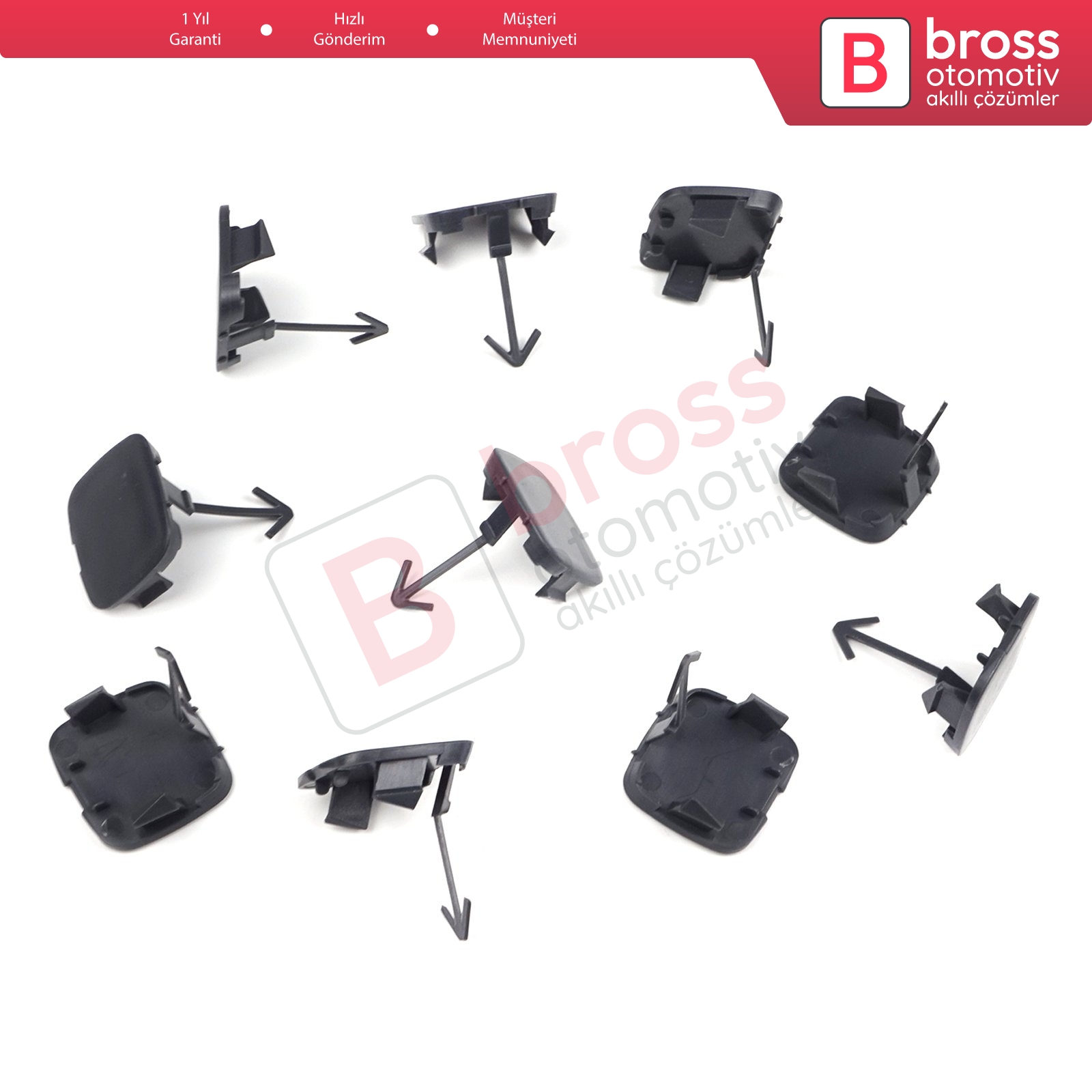 Toyota İçin 10 Adet Döşeme Paneli Klipsi 90467 12073 Fiyatları ve ...