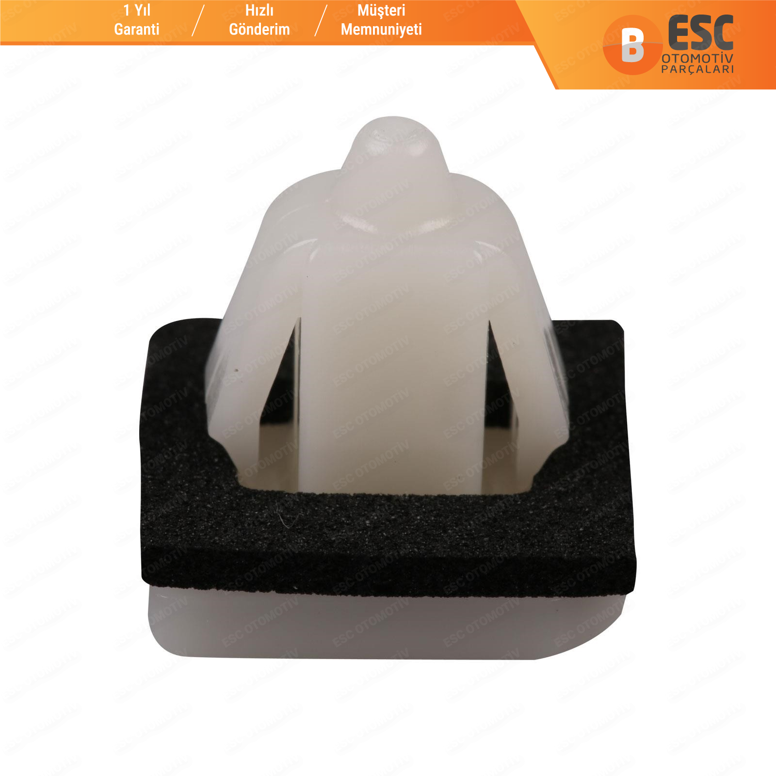 Hyundai için 10 Adet Contalı Beyaz Çıta Klipsi 87758-37000 N11.8208 ...