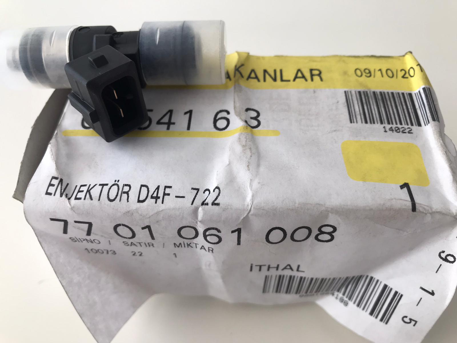 Renault 1.2 Motorlar Enjektör 7701061008 Fiyatları ve Özellikleri