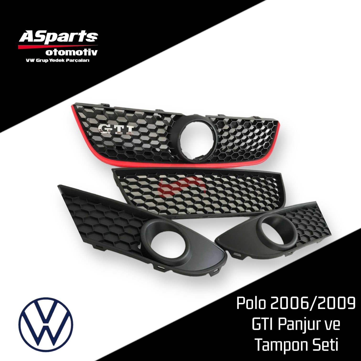 VW Polo GTI Ön Tampon Seti 2006 - 2009 Fiyatları ve Özellikleri