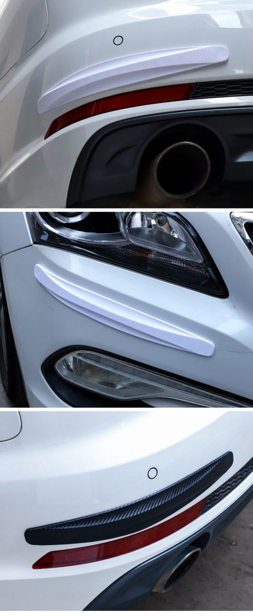 5D Esnek Tampon Koruma Bandı Tampon Koruyucu Şerit Yumuşak Bant 2 li ...