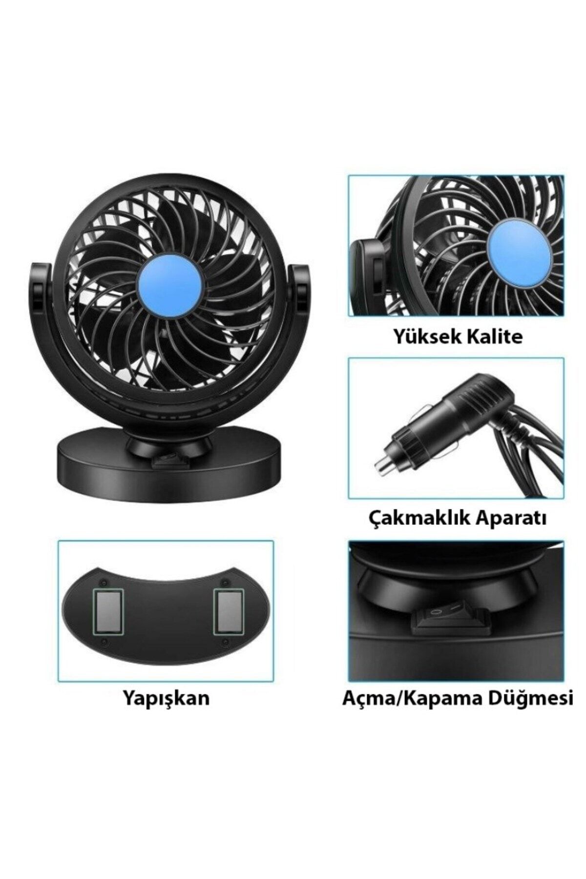Araç Mini Vantilatör Fan Pervane Soğutucu Kamyon Otomobil Tır Fiyatları ...