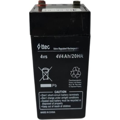 4V 4Ah Akü 4 Volt 4 Amper Fener Aküsü Terazi Aküsü Fiyatları ve Özellikleri