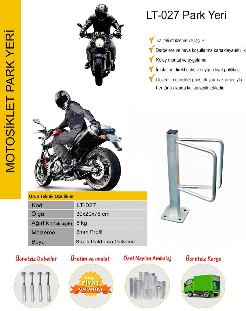 Motosiklet Park Demiri Motosiklet Park Yeri Motor Park Demiri Fiyatları ...