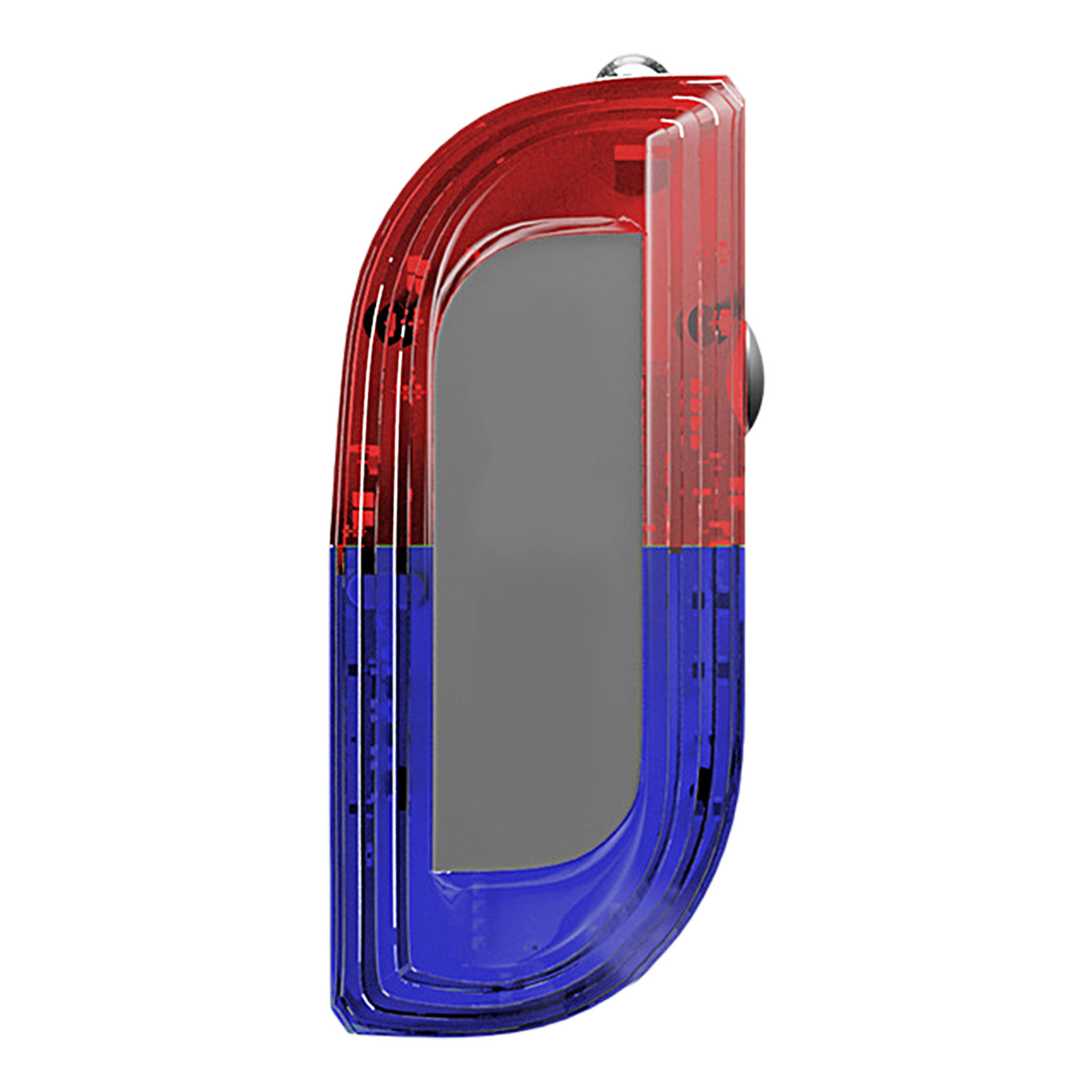 Cbtx Outdoor Omuz Işığı Kırmızı Mavi Yanıp Sönen Düdük Sesi Şarj Edilebilir Usb Şarj Klips Tipi ...