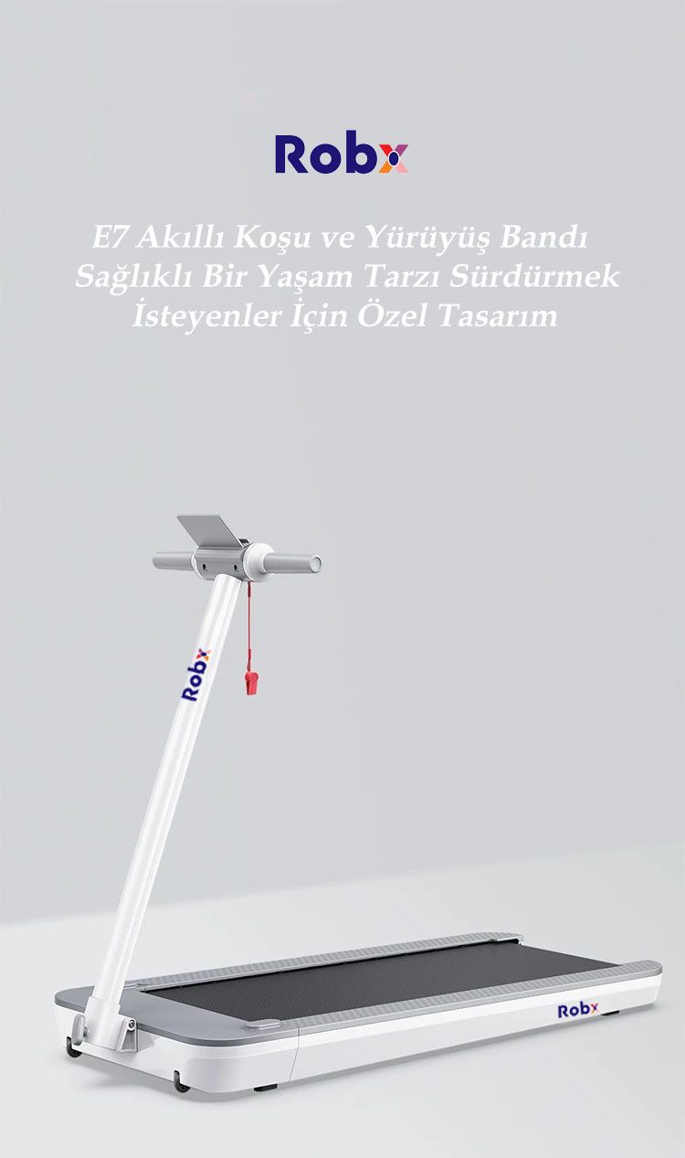Robx E7 Katlanabilir 6km-12km Hız 120kg Taşıma Koşu Bandı Fiyatları ve ...
