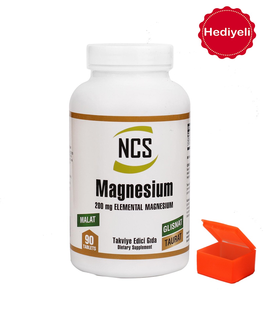 Ncs Magnezyum 200 Mg Malat Glisinat Taurat 90 Tablet Fiyatları ve ...